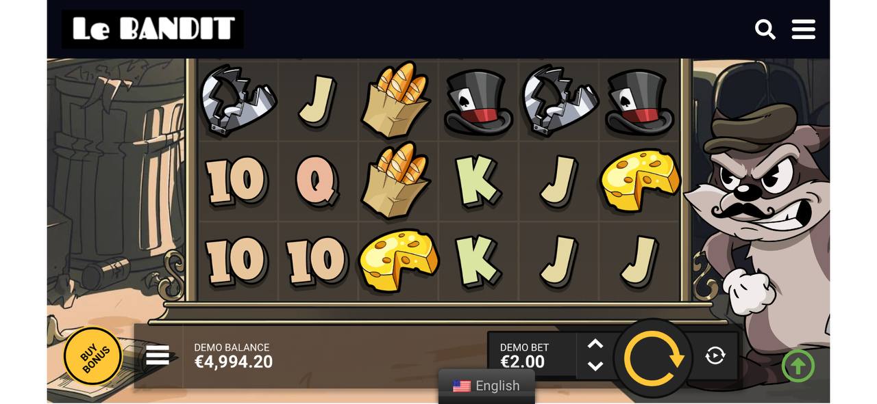 Le Bandit - Jugar a la tragaperras